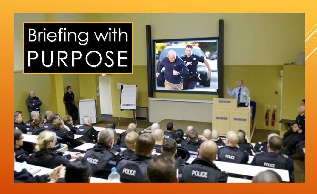 Briefing with Purpose | Thin Blue Line of Leadership