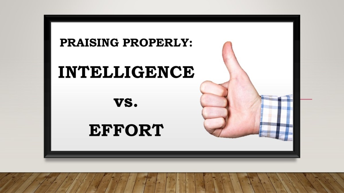 Praising Properly: Intelligence vs. Effort | Thin Blue Line of Leadership